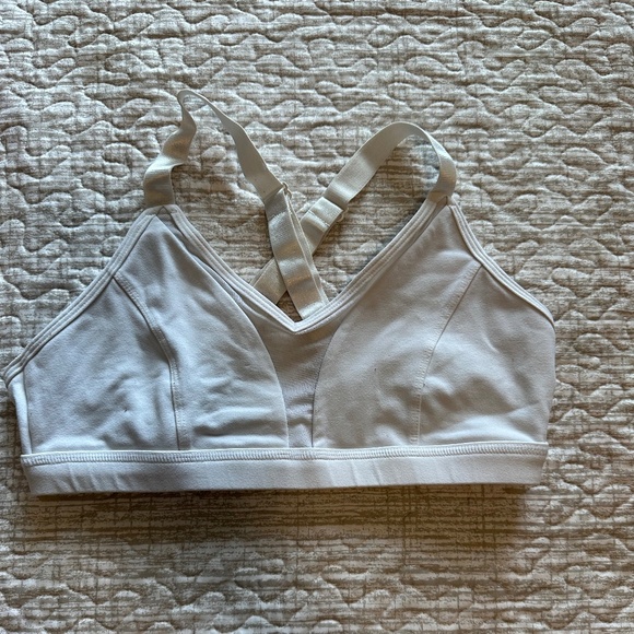 Born Primitive | Tops | Born Primitive White Sports Bra Size Med | Poshmark